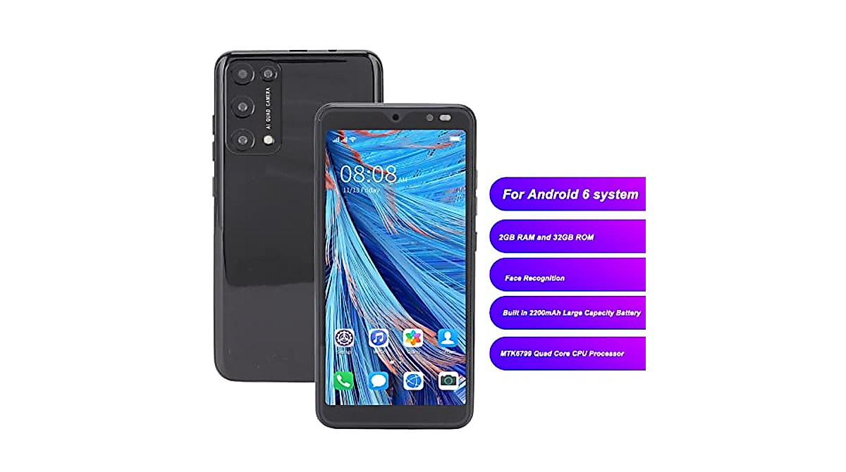 Rino8 Pro 5.45" Unlocked Smartphone - 2GB RAM, Dual SIM