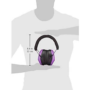 Venture Gear VG80 Series Adult Hearing Protection Earmuff, Purple, VG Clamshell, one Size (VGPM8065C)