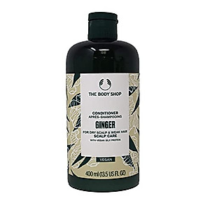 The Body Shop Ginger Scalp Care Conditioner, 13.5 Fl Oz (Vegan)