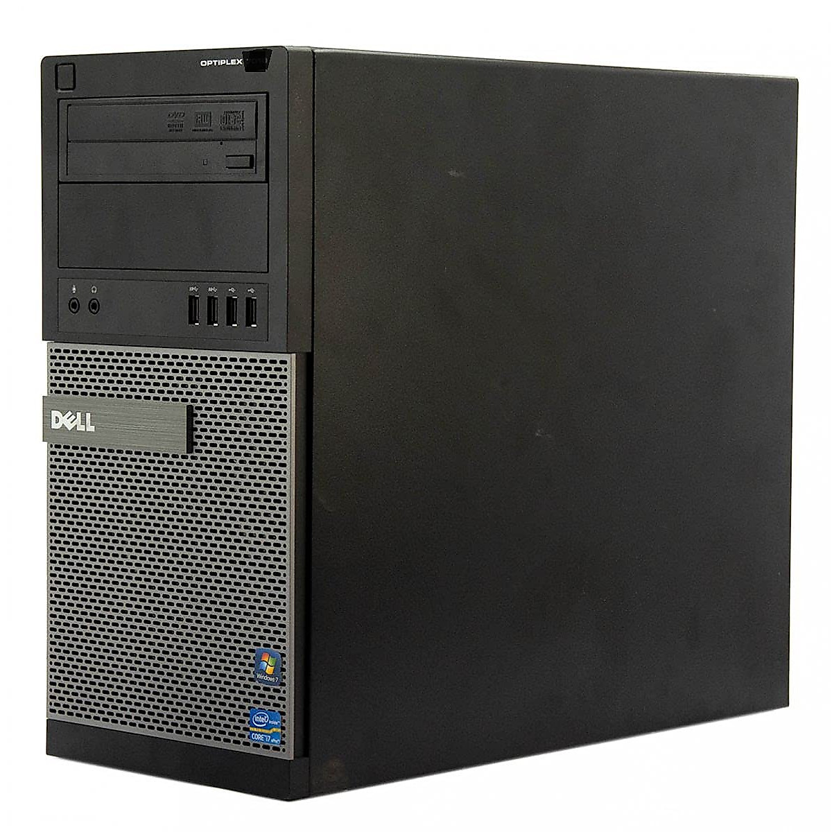 Dell OptiPlex Tower Computer Desktop PC, Intel Core i5 Processor, 8GB Ram, 128GB M.2 SSD + 1TB Hard Drive, WiFi & Bluetooth, HDMI, Nvidia GeForce GT 1030 4GB DDR4, Windows 10 (Renewed)