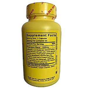 Sun Ten - Ginseng & Astragalus Combination Capsules/Bu Zhong Yi Qi Tang/補中益氣湯