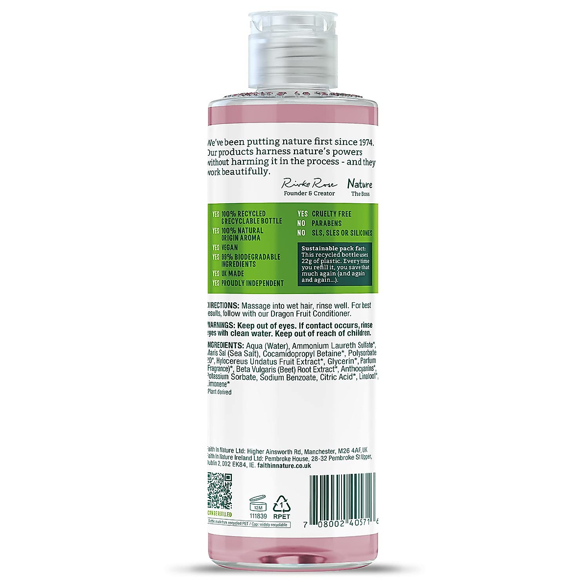 Faith in Nature Dragon Fruit Shampoo 400ml