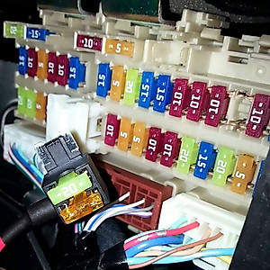 Kodobo 100 Pack Auto Fuses 10 AMP APM/ATM 32V Mini