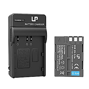 EN-EL3e Battery Charger Pack, LP Replacement for Nikon EN EL3e, EL3, EL3a, MH-18, MH-18a, MH-19, Compatible with Nikon D700, D300s, D300, D200, D100, D90, D80, D70s, D70, D50, MB-D200, MB-D10 & More
