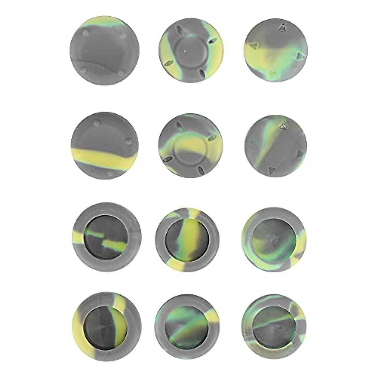 Button Cover, Ergonomic Game Controller Button Cover Heightening Elastic for Switch(Camouflage)