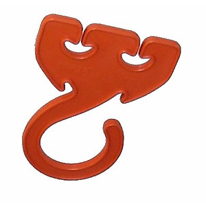 Tupperware Gadget "Hang It All" Mini Hanger - Burnt Orange