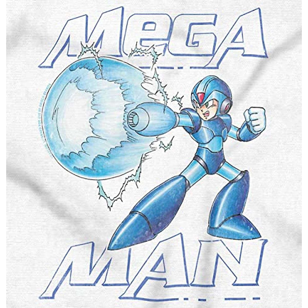 Brisco Brands Mega Man Classic 90s Anime Character Baby Romper Boys or Girls