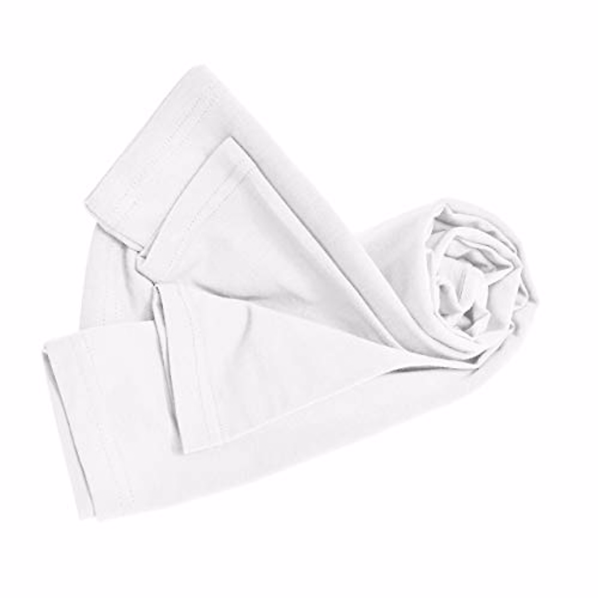 Natural Uniforms Women's Under Scrub Tee V-Neck Long Sleeve T-Shirt-3-Pack (Large, White)