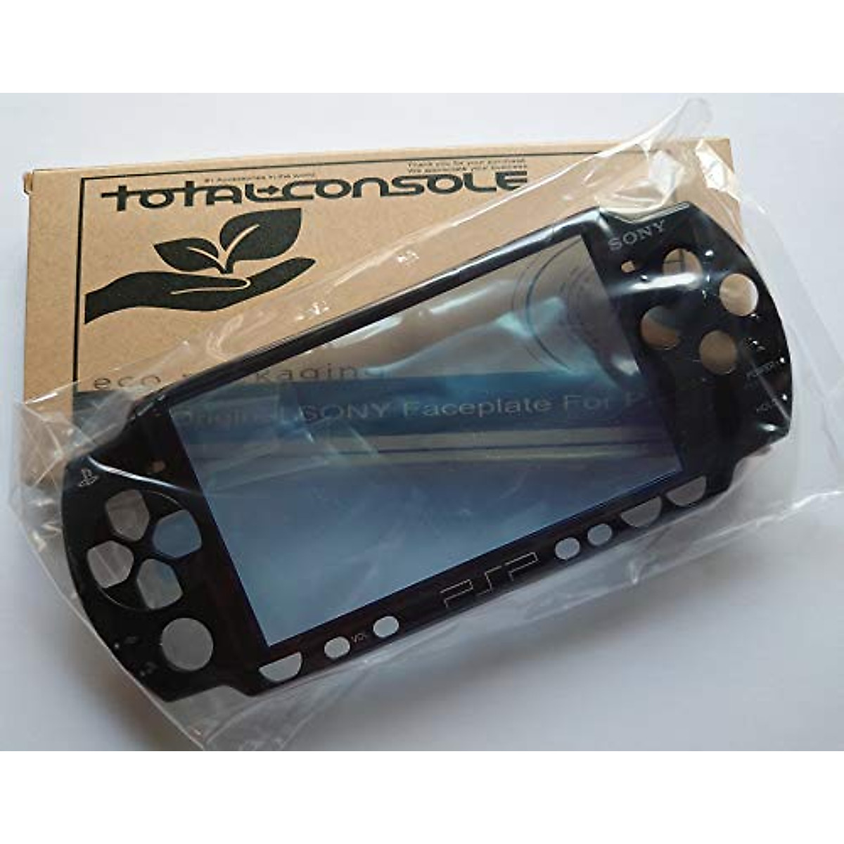 TOTALCONSOLE OEM Component faceplate for PSP 2000/2001 / 2002 Faceplate - Piano Black