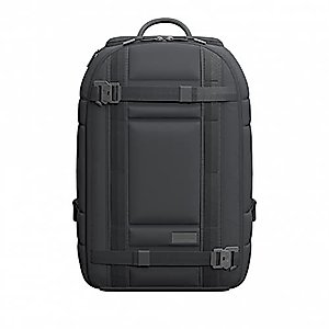 Db Journey The Ramverk Backpack | Black Out | 26L | Full Frontal Opening, Mesh Pockets, Durable Build