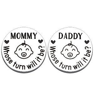 Christmas Gifts for New Dad Mom Gifts for New Daddy to Be Gifts for Husband Wife New Mommy Baby Announcement Pregnancy Keepsake for Soon to Be Father Dad Birthday Valentines Pocket Hug