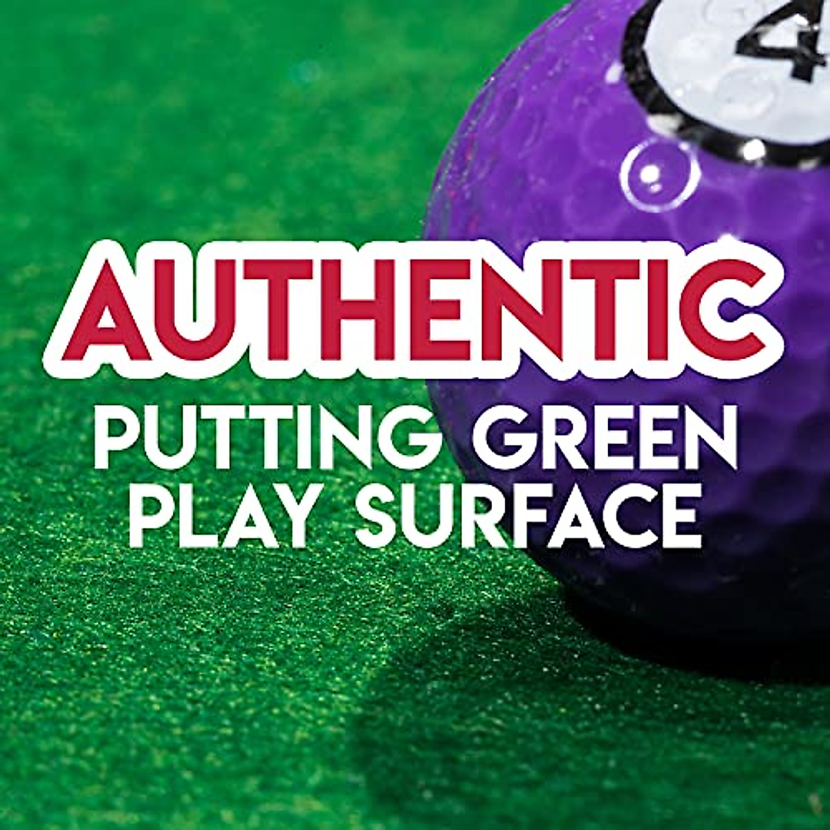 Franklin Sports Billiards Mini Putt Golf - Mini Golf + Pool Combo Game - Fun Indoor + Outdoor Family Game for Kids + Adults - Solo + Multiplayer Game