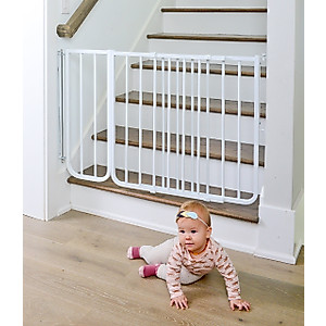 Cardinal Gates 10.5" Extension for Stairway Special Gate and Auto Lock Gate, White