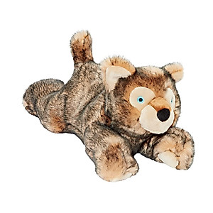 Fluff & Tuff Lobo Wolf Pup Plush Dog Toy,All Breed Sizes