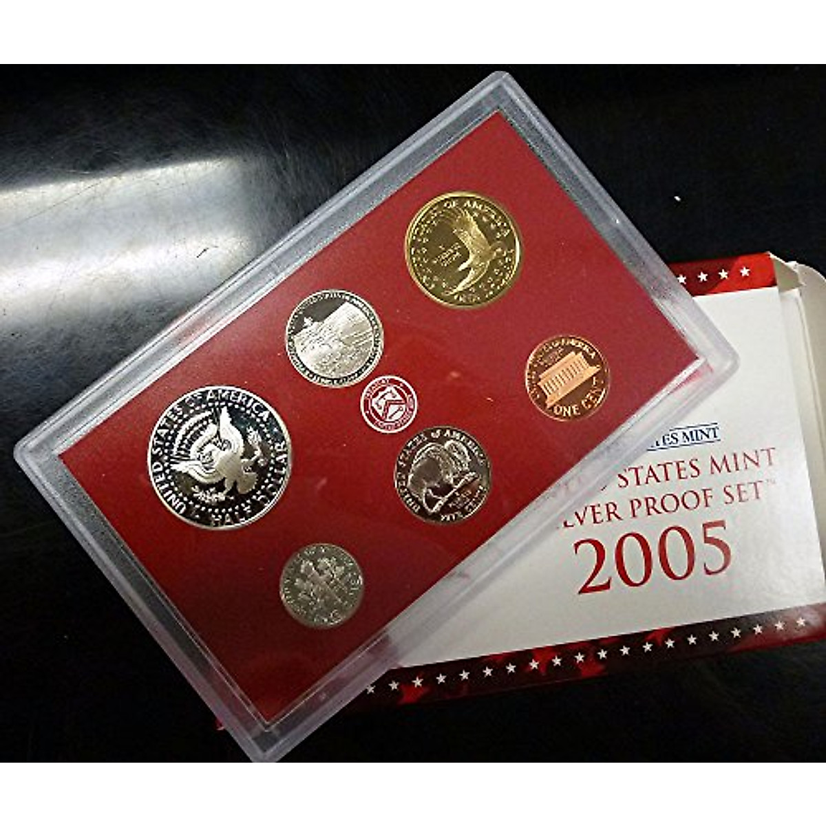 2005 S Silver Proof Set Various US Mint Ogp