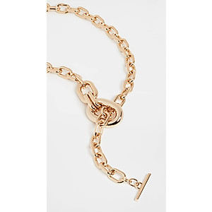 Paco Rabanne Women's XL Link Pendant Necklace, Gold, One Size