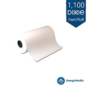Dixie Kold-Lok Freezer Paper by GP PRO (Georgia-Pacific) White, 18" W x 1,100' L, KL18, (Case of 1 Roll)