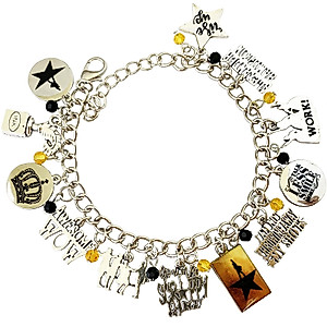 HYTAIBB Broadway Musical Charm Bracelet Gifts for Girl Woman Men
