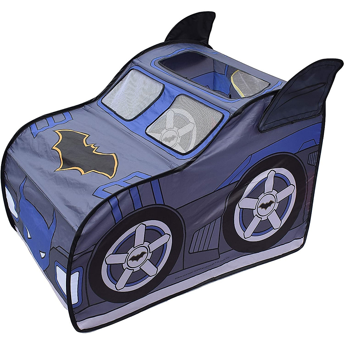 Batman Batmobile Pop Up Tent – Large Indoor Playhouse for Kids | Folds for Easy Storage with Carrying Bag Included | Amazon Exclusive – Sunny Days Entertainment