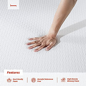 PrimaSleep Modern 10 Inch Air Flow Gel Memory Foam Comfort Bed Mattress King