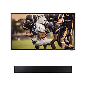SAMSUNG QN55LST7TA 55" The Terrace QLED 4K UHD Outdoor Smart TV with HW-LST70T The Terrace Sound Bar