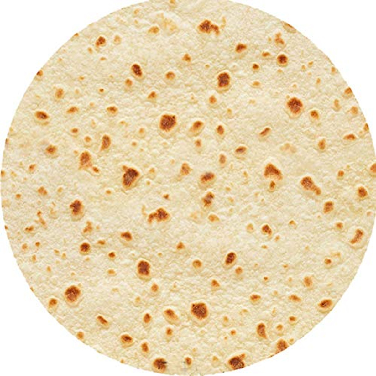 PHJK Food Pancakes Throw Blankets Soft Flannel Double Sided Wrap Blanket Giant Round Beach Towel Taco Blanket for Adult/Kids Diameter 80cm