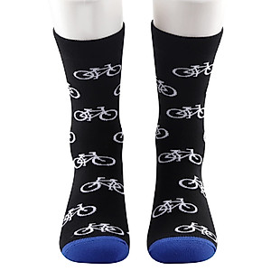 TSOTMO Bicycle Socks Bike Gift Cycling Sport Socks Cyclist Gifts Riding a Bicycle Gift Life Is Beautiful Enjoy The Ride Socoks For Bicycle Lovers (Life Ride)