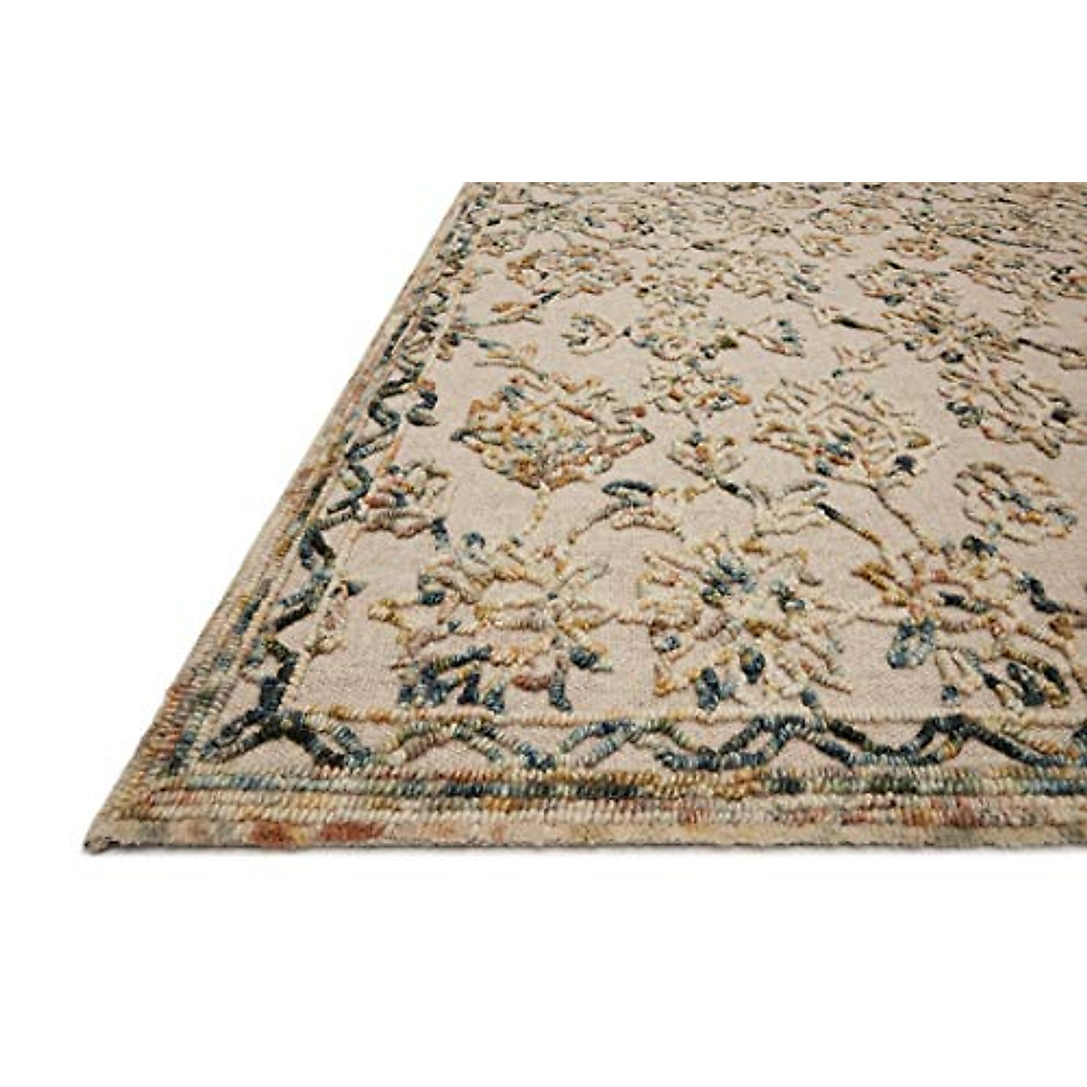 Loloi II Halle Collection HAE-04 Lagoon/Multi, Traditional 2'-6" x 7'-6" Runner