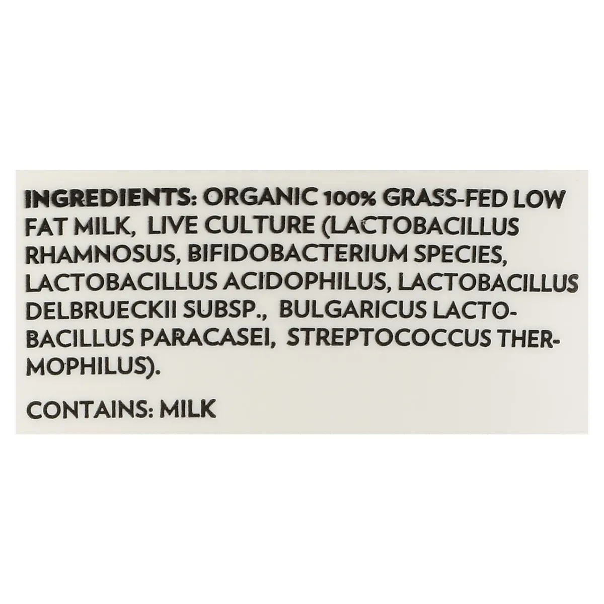 ALEXANDRE FAMILY FARMS Organic Plain A2 Low Fat Yogurt, 24 OZ
