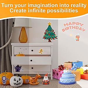 Sticker Paper for Inkjet Printer 30 Sheets Sticker Paper Glossy Waterproof - Size 8.5''x11" A4 - Inkjet & Laser Printer