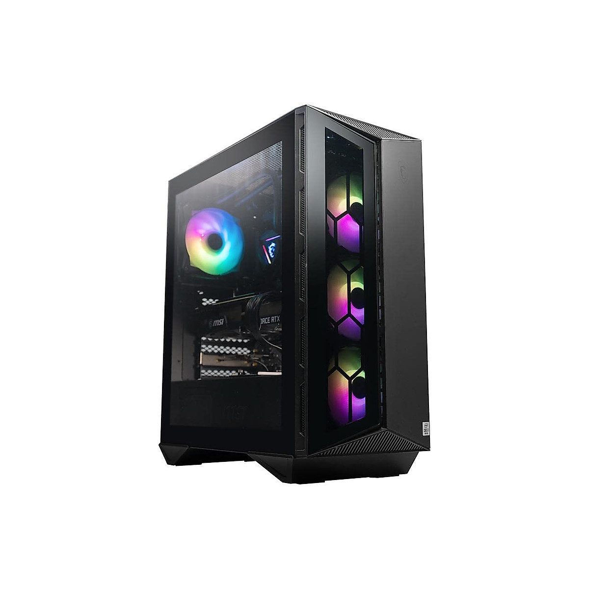 MSI Aegis ZS (Tower) Gaming Desktop, AMD Ryzen R7-5800X, GeForce RTX 3070 Ti, 16GB Memory (Dual-CHL), 1TB SSD, WiFi 6, USB Type-C, VR-Ready, Windows 11 Home (5TE-299US)