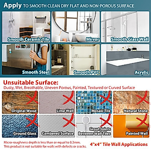 TAILI Shower Grab Bar 16 Inch Suction Cup Grab Bars for Bathroom & Shower, Removable Shower Safety Handle Heavy Duty Bathtub Grip for Seniors & Elderly, Strong Handrails No Drilling Waterproof, Grey