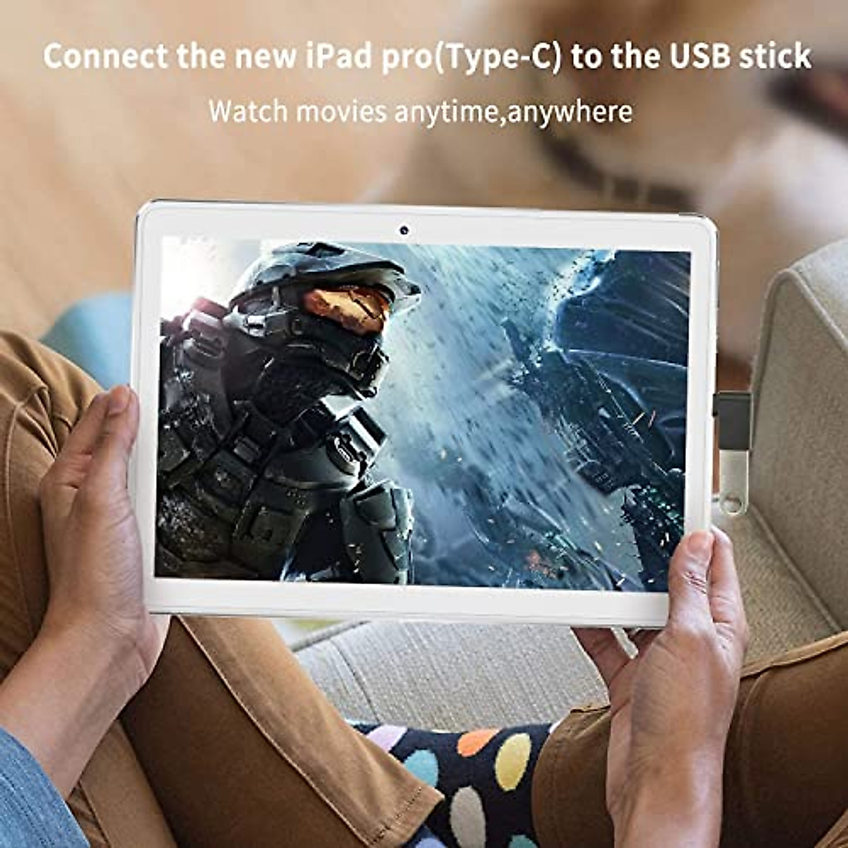 UseBean Right Angle USB C to USB Adapter(3-Pack), 90 Degree Type C Male to USB 3.0 Female Converter,Thunderbolt 3 OTG Connector for MacBook Pro/Air, iPhone 15 Pro Max,Galaxy S24/S23/S22