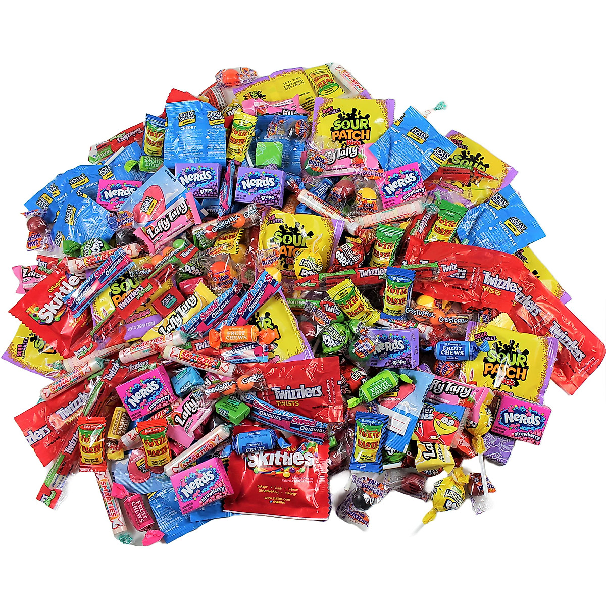 Candy Variety Pack - Assorted Candy Party Mix - 6 LB Bag - Candy Assortment - Bulk Candy Individually Wrapped - Candy Bulk – Pinata Candy - Mixed Candy - Candy Mix - Queen Jax - Easter Candy bulk