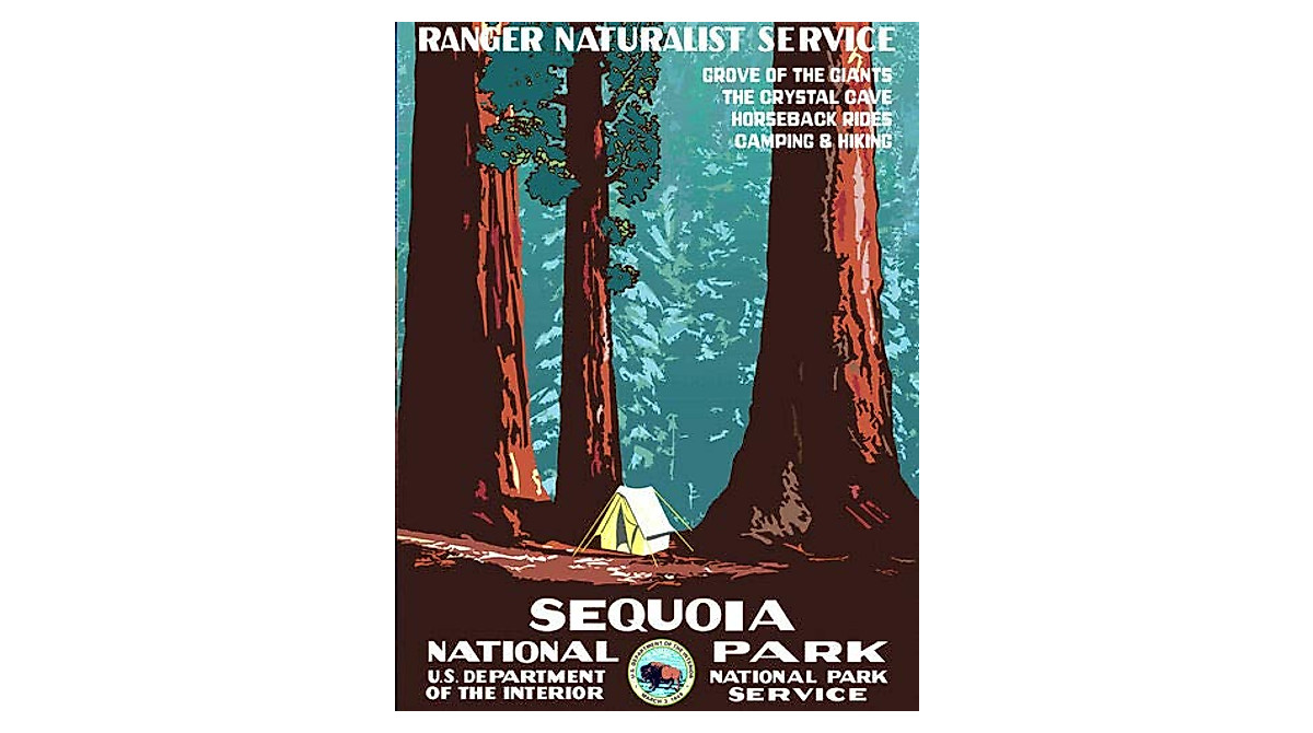 Durable 3x4" Sequoia Art Magnet - Perfect for Outdoor Use