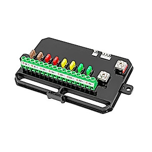 Rough Country 8-Gang Universal Multiple Light Controller - 70970 , Black