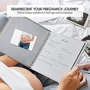 Pregnancy Journal for First-time Moms & Moms who Have Been There, Done That. Gender-Neutral Baby Keepsake. Memory Book for First time Moms