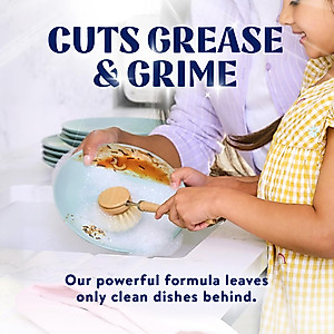 Cleancult Dish Soap Liquid Refills - Plant Based Cleaning Power - Cuts Grease & Grime - Free of Harsh Chemicals - Uses 90% Less Plastic - Lemon Verbena - 32 oz/3 Pack