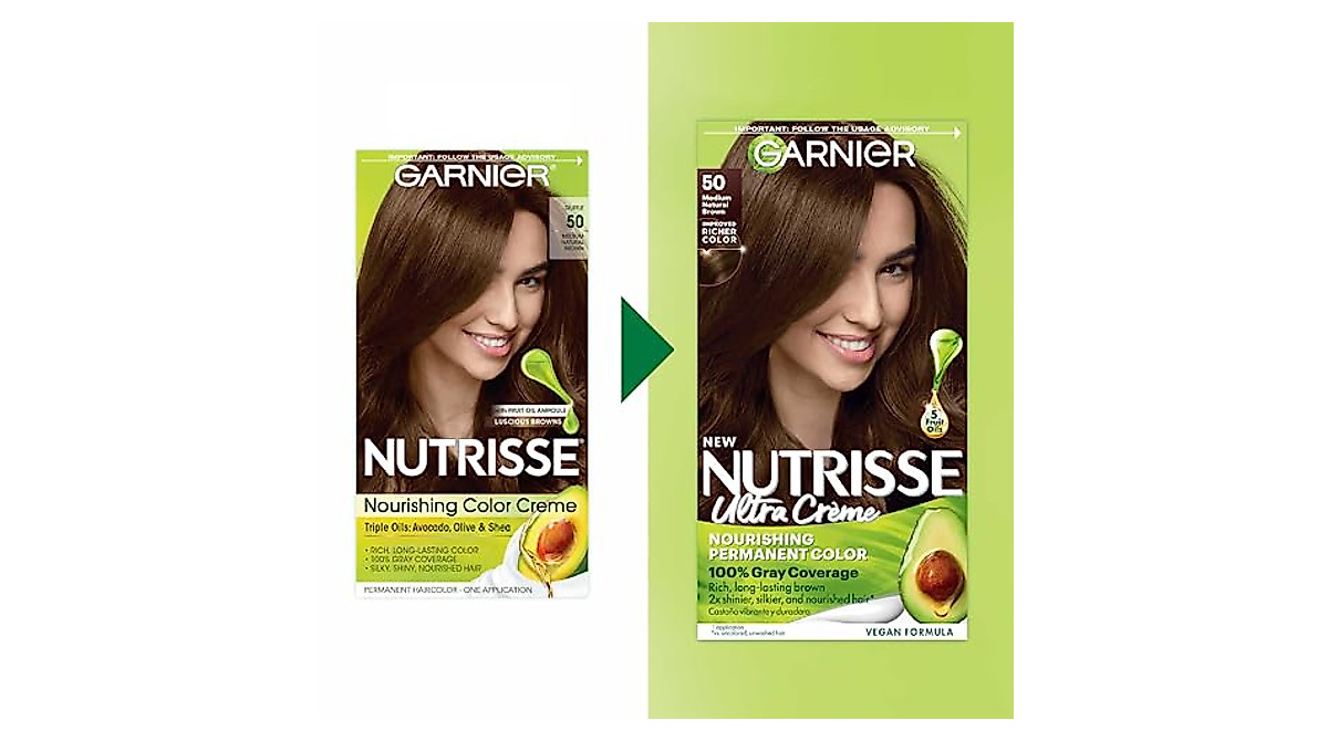 Garnier Nutrisse Hair Color - Long-Lasting Natural Brown (Truffle)