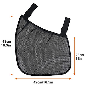 Toyvian Baby Stroller Organizer Stroller Mesh Net Hanging Bag Accessories Bag for Diaper Bottle Baby Toys Phone