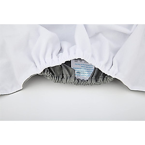 ReUseLife 2 Pieces Adjustable Washable Reusable Cloth Incontinence Underwears for Women and Men,Adult Cloth Diaper,Snap Closure,Waist 27-39 Inches