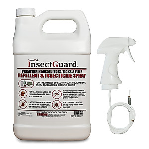 $averPak InsectGuard Permethrin Mosquitoes, Ticks and Flies Repellent & Insecticide Spray Gallon (128oz)