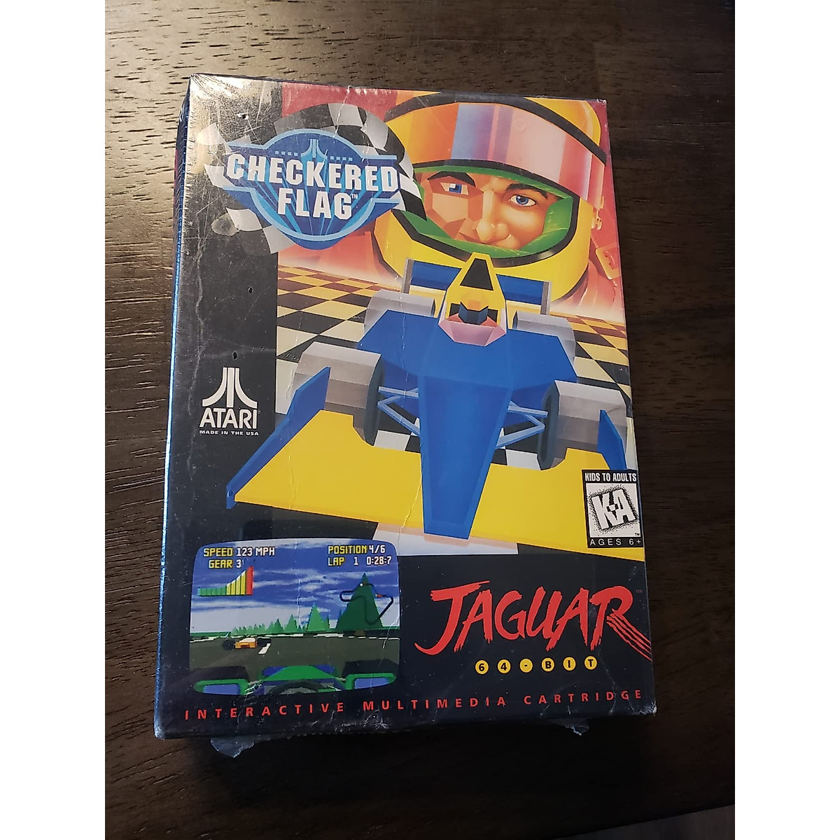 CHECKERED FLAG for ATARI JAGUAR