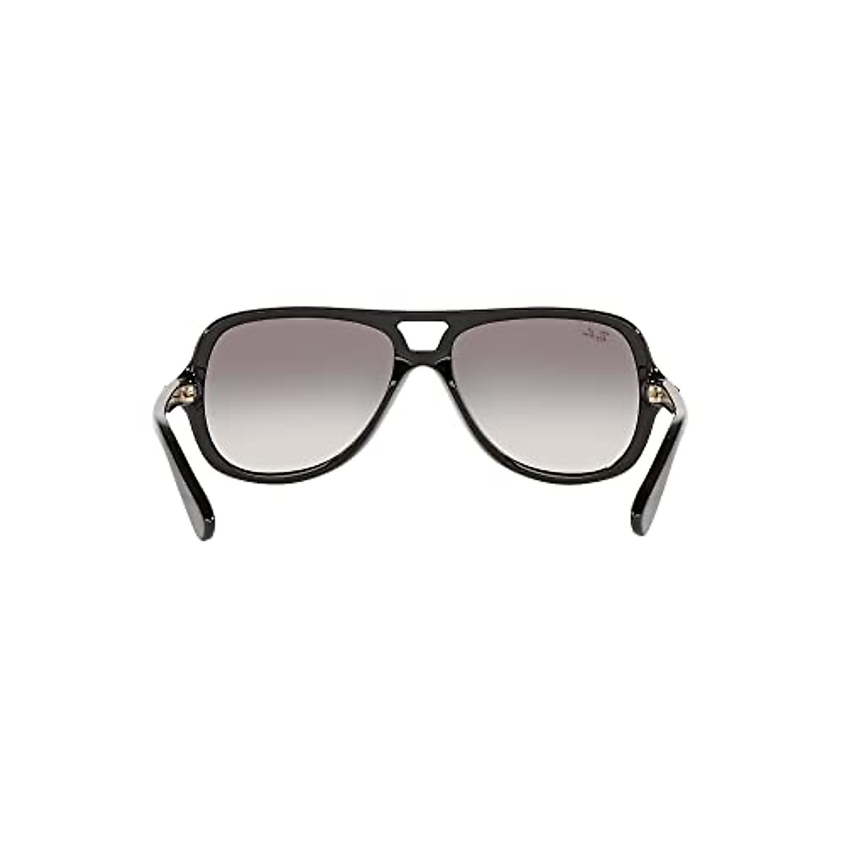 Ray-Ban RB4162 Aviator Sunglasses, Black/Grey Gradient, 59 mm