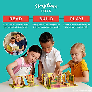 STORYTIME TOYS D.W.'s First Day of Preschool 3D Puzzle - Book and Toy Set - 3 in 1 - Book, Build, and Play