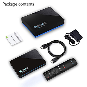 8GB 128GB H96 Max RK3566 Android TV Box RK3566 Quad Core Android 11.0 2.4G/5G WiFi 1000M LAN BT4.0 USB3.0 Support 4K 60fps H.265 HDR Box with i8 Keyboard