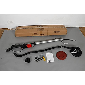 BBBuy 800W Drywall Sander Commercial Electric Sander with 6 Pcs Sanding Pads Discs Adjustable Variable Speed 1000-2000 RPM Wall Sander with Extendable Handle