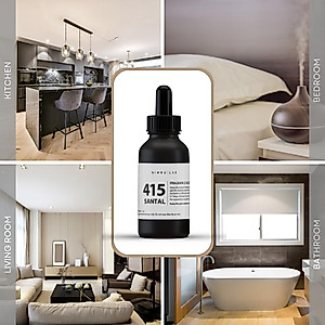 415 Santal The Luxurious Aroma of Santal and Sandalwood Essential Oil Blend for Home Diffusers - Indulge in The Exquisite Aroma and Elevate Your Diffuser Experience (1.0 Oz/30 Ml) - Nimbu Lab