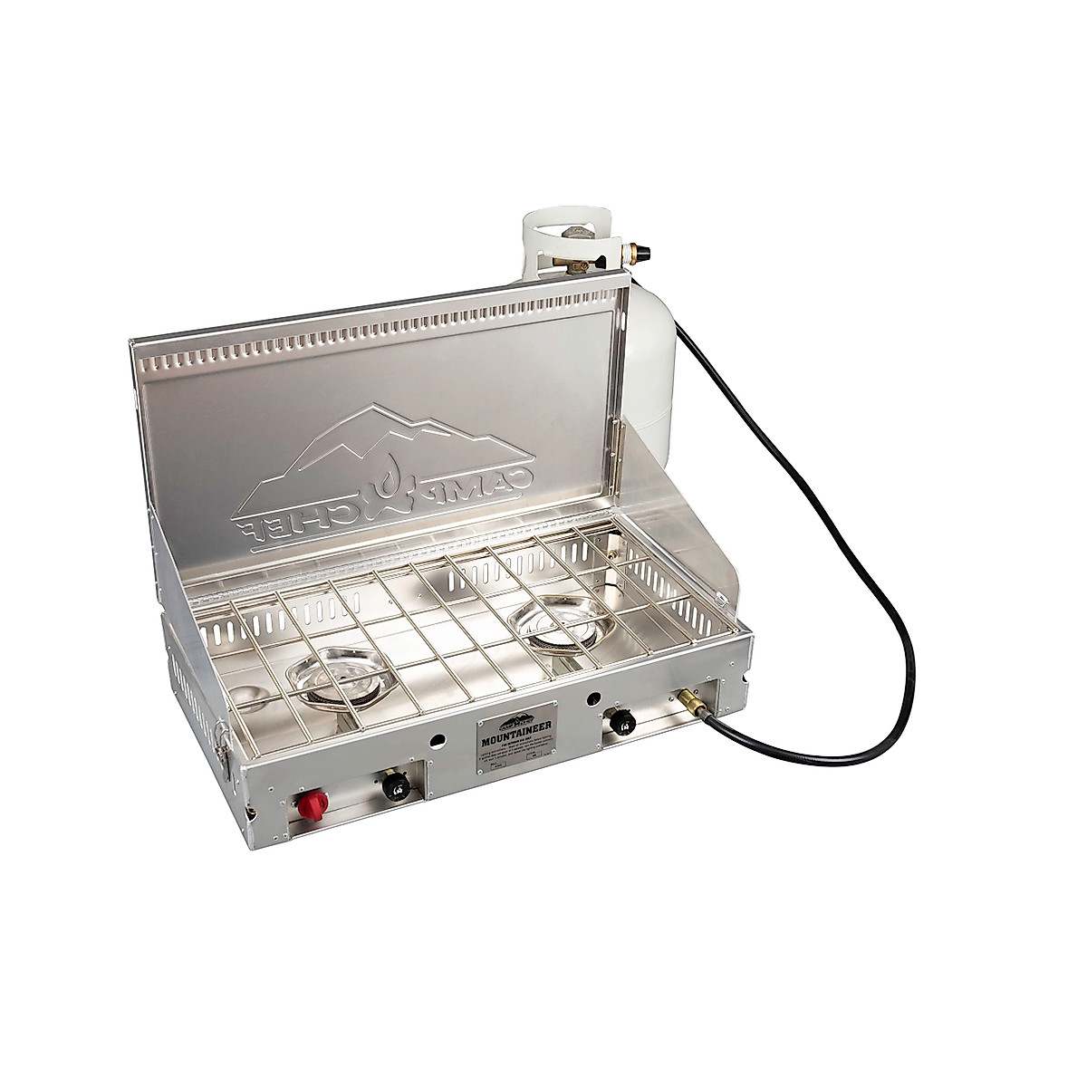 Camp Chef Mountaineer Aluminum Cooking System, Silver, MS40AX