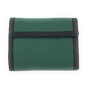 RFID California Bifold Nylon Wallet w/Inside Pocket. Hook & Loop Closures. USA